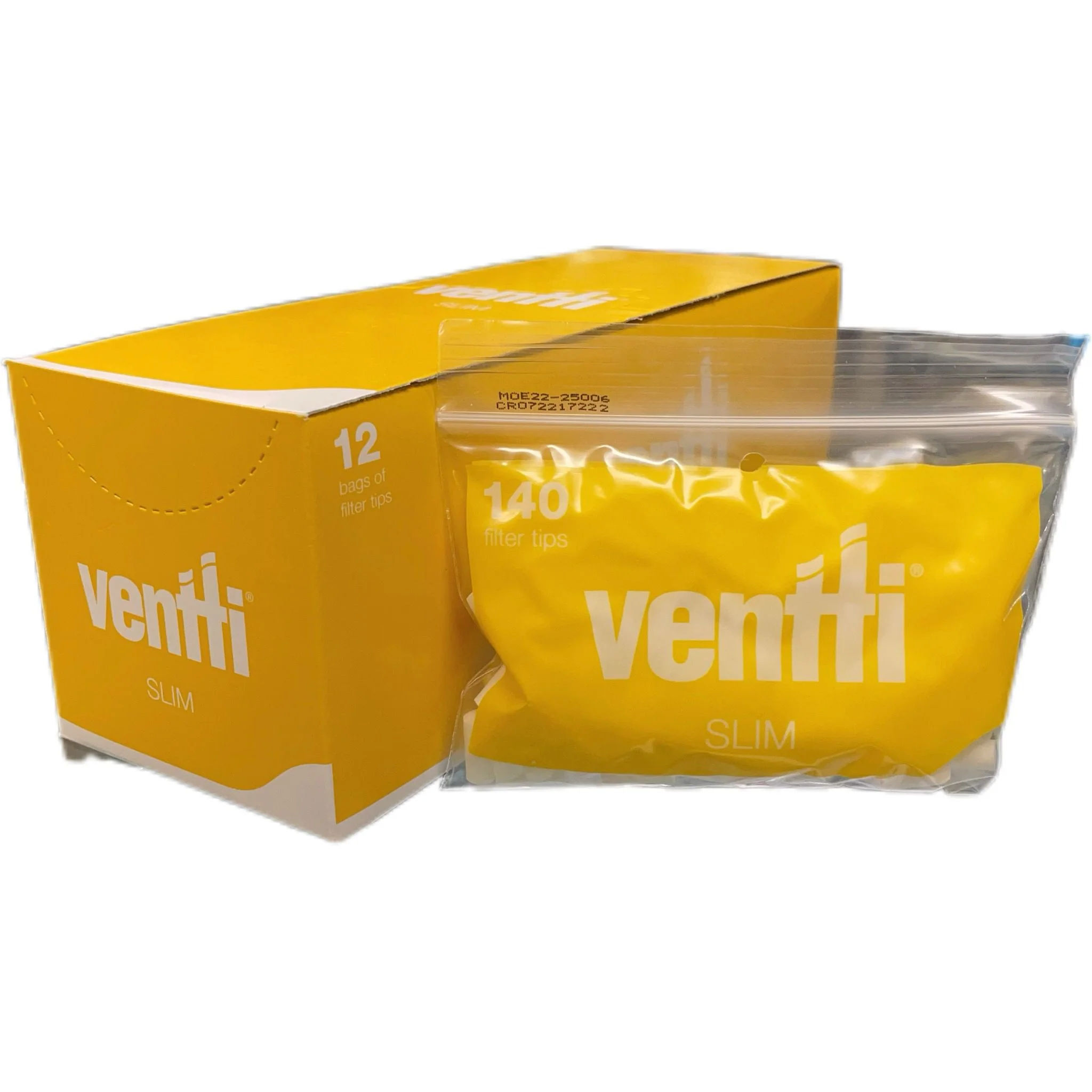 VENTTI FILTERS SLIM (YELLOW) – Oz Distributors