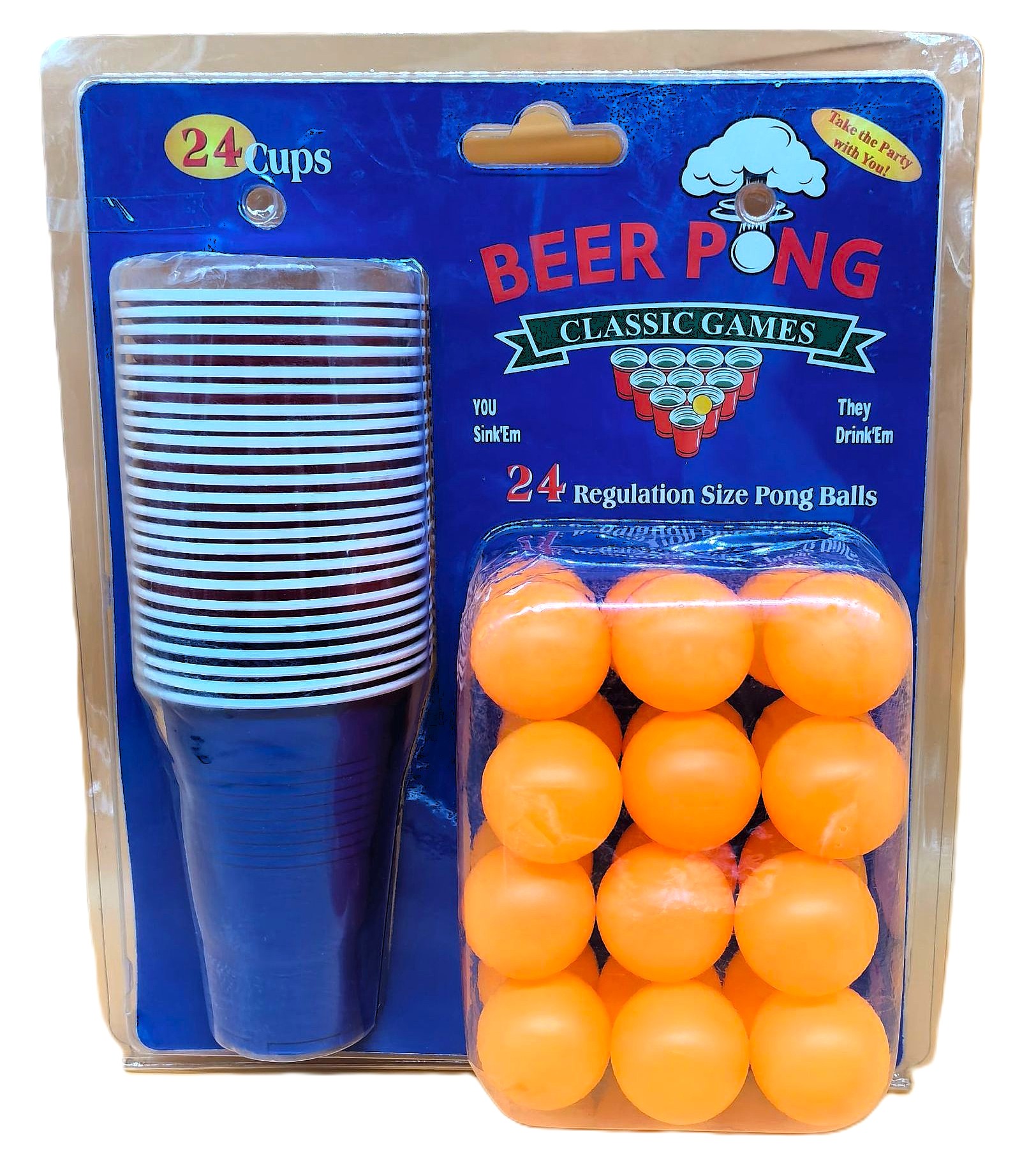 BEER PONG SET 48PC SET – Oz Distributors