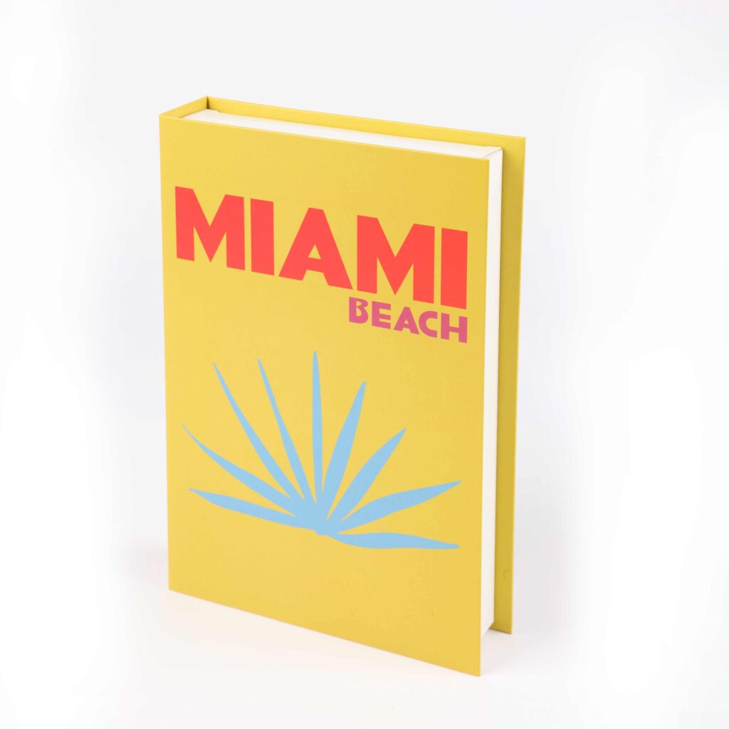 MIAMI BEACH FAKE DECORATIVE BOOK – Oz Distributors