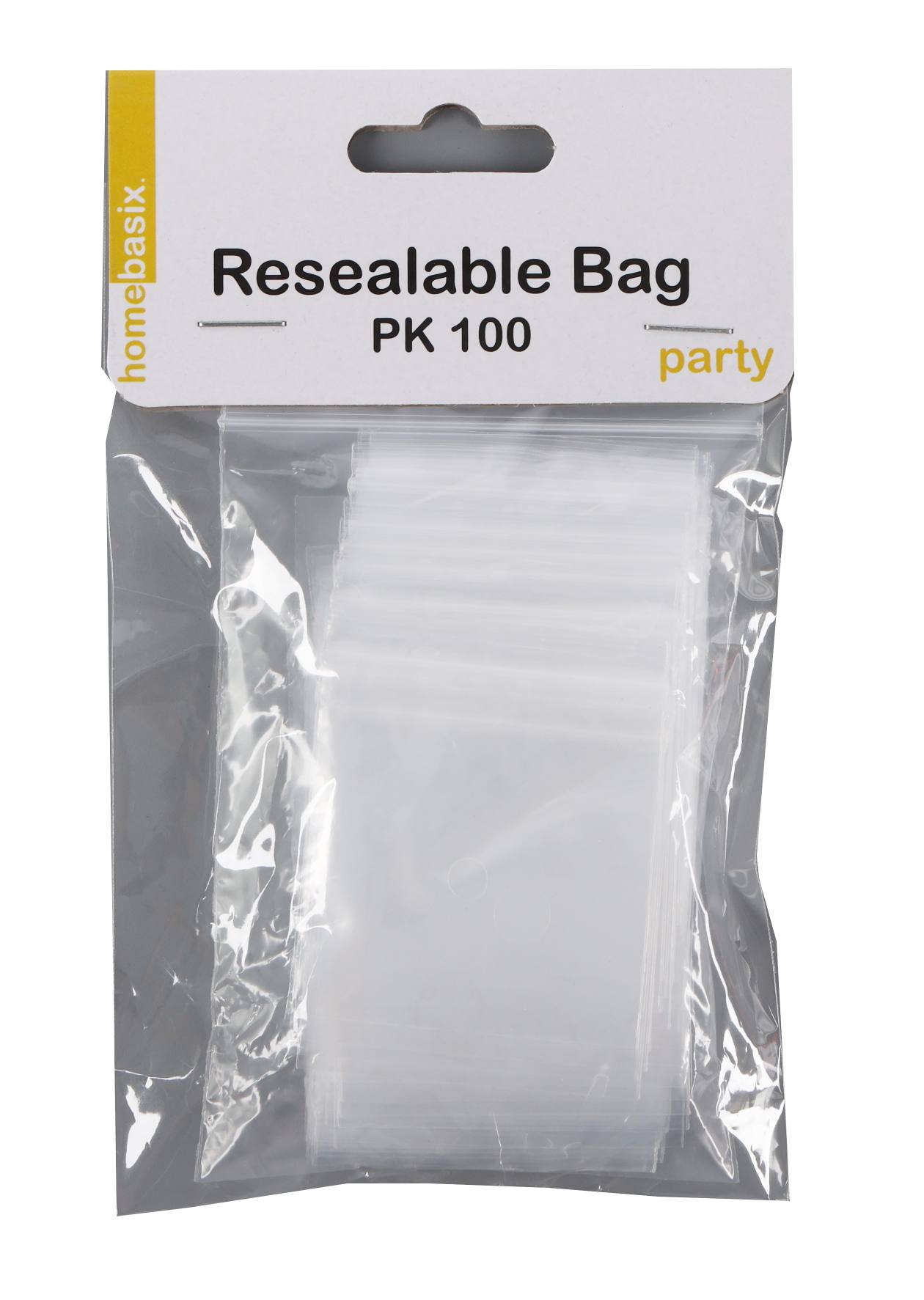 RESEALABLE CLEAR BAGS 5X5CM 100PK – Oz Distributors