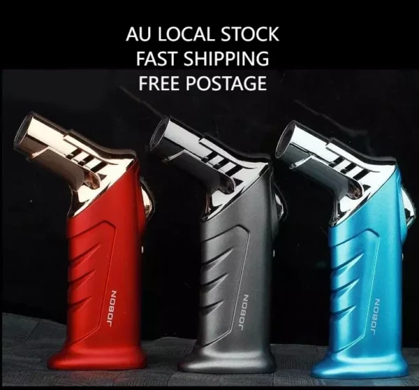 JOBON Welding Torch Jet Lighter Windproof Refillable Butane Gas Baking ...